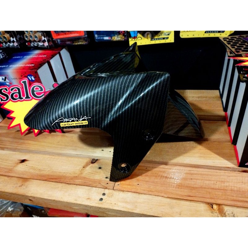 NMAX V1 & V2 FRONT FENDER AKANA (CARBON) | Shopee Philippines