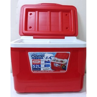 Zooey HIGH-QUALITY COOLER BOX Polar Ice Box Chest Insulated Cooler Ice ...