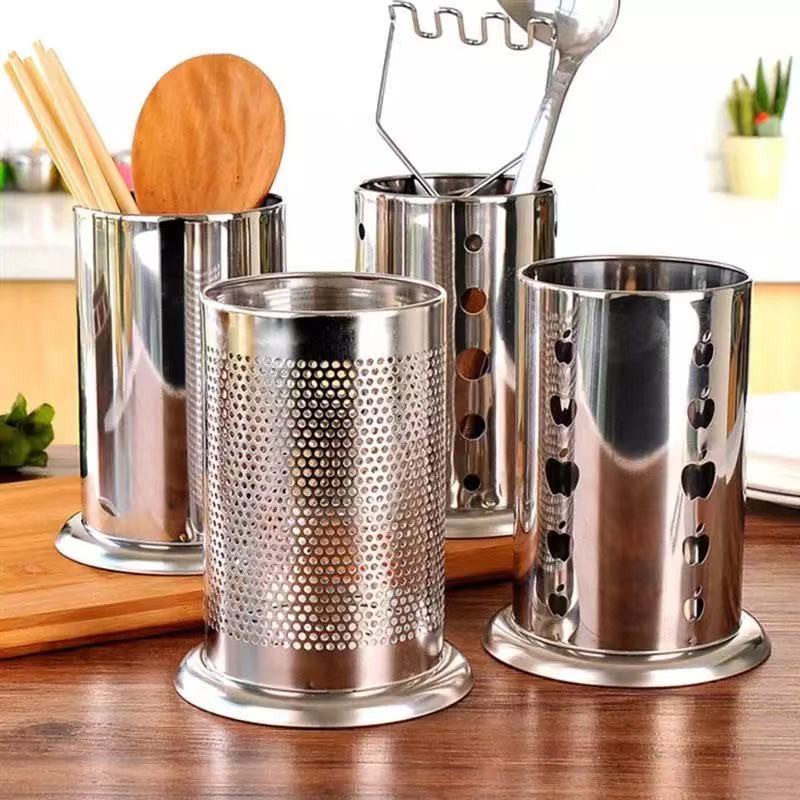 Ulifeshop Stainless Steel Spoon and Fork Holder Drainer Kitchen ...