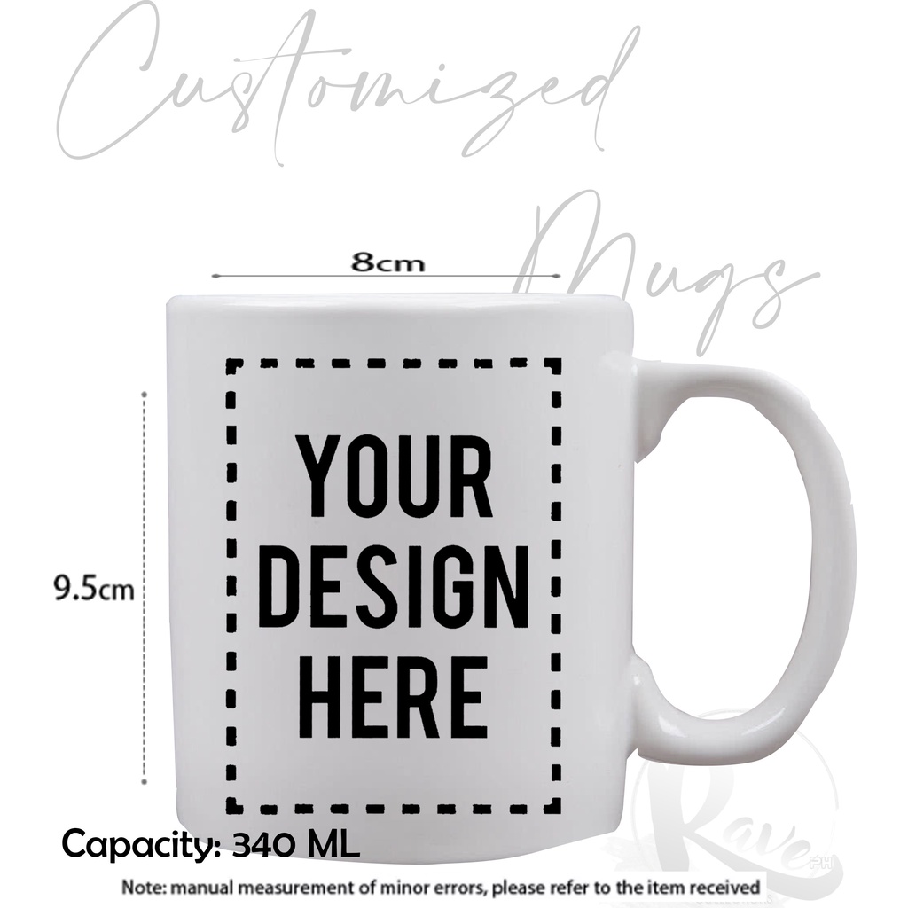 CUSTOMIZED / PERSONALIZED MUGS PRINTED OWN DESIGN | Shopee Philippines