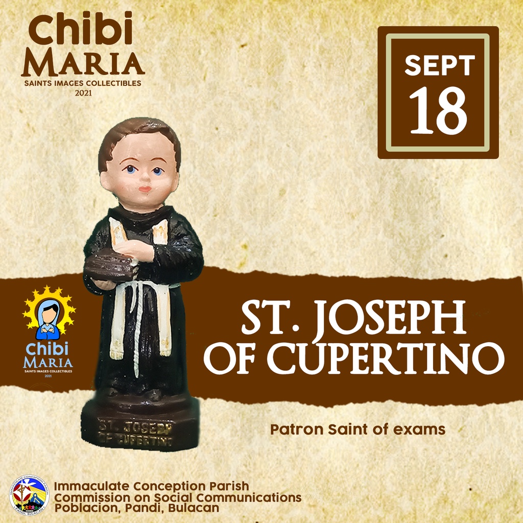 Chibi Saint - Saint Joseph Cupertino | Shopee Philippines