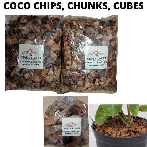 100% PURE ORGANIC COCO CHIPS / COCO CUBES / COCO CHUNKS 1KILO BEST FOR ...