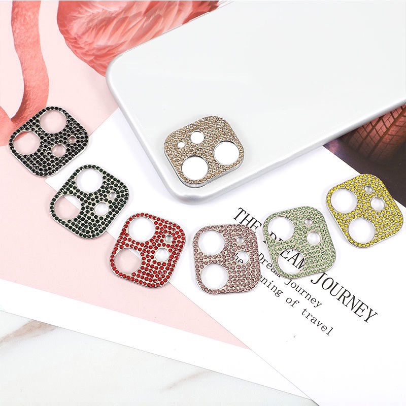 Dazzle 3D Diamond Camera Lens Protector Compatible For iPhone 11 12 13 ...