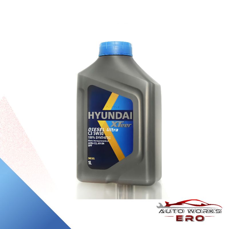 Hyundai Xteer 5w30 100% Synthetic Diesel Motor Oil 1L | Shopee Philippines