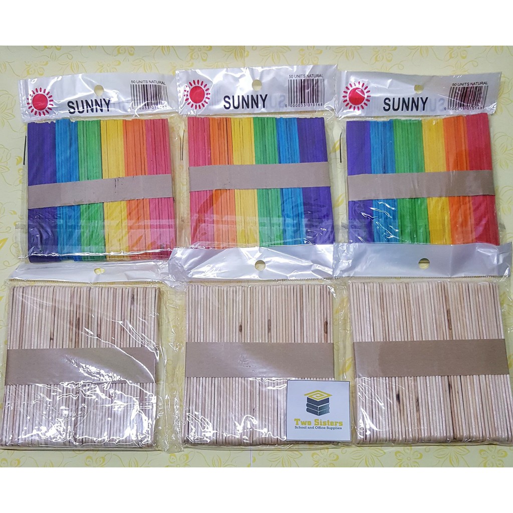 Popsicle Stick Ice Pops Sticks Ice Cream Sticks Arts & Crafts Wooden ...