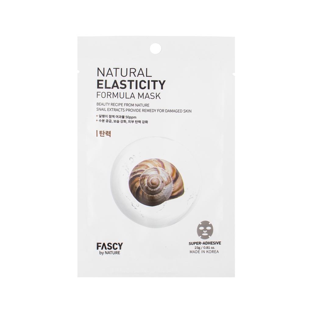 FASCY Natural Elasticity Formula Mask | Shopee Philippines