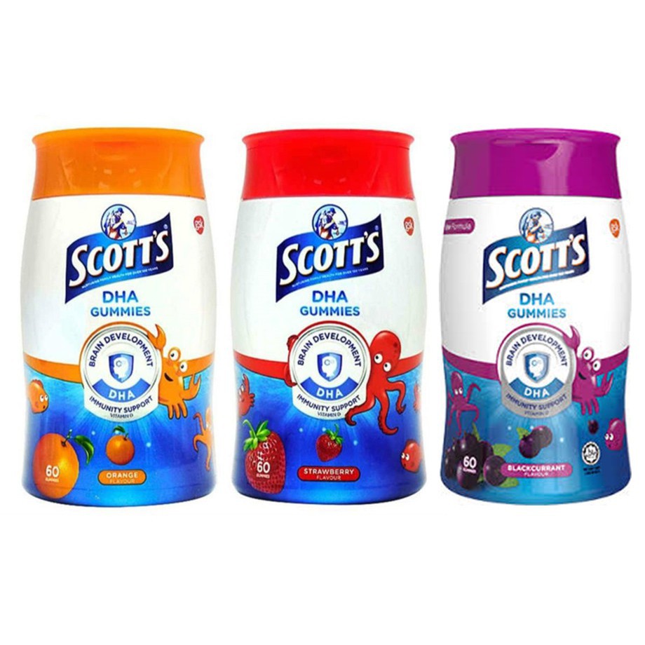 Scott's DHA Gummies 180g (60's) | Shopee Philippines