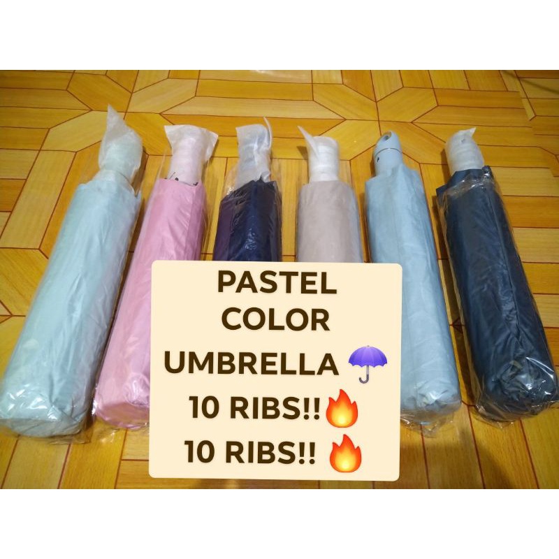 Quality Umbrella 10 RIBS!! 10 RIBS!! | Shopee Philippines
