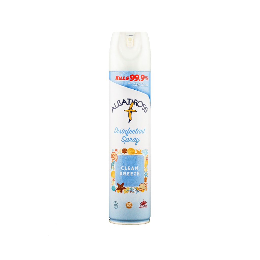 Albatross Disinfectant Spray Clean Breeze 300ml | Shopee Philippines