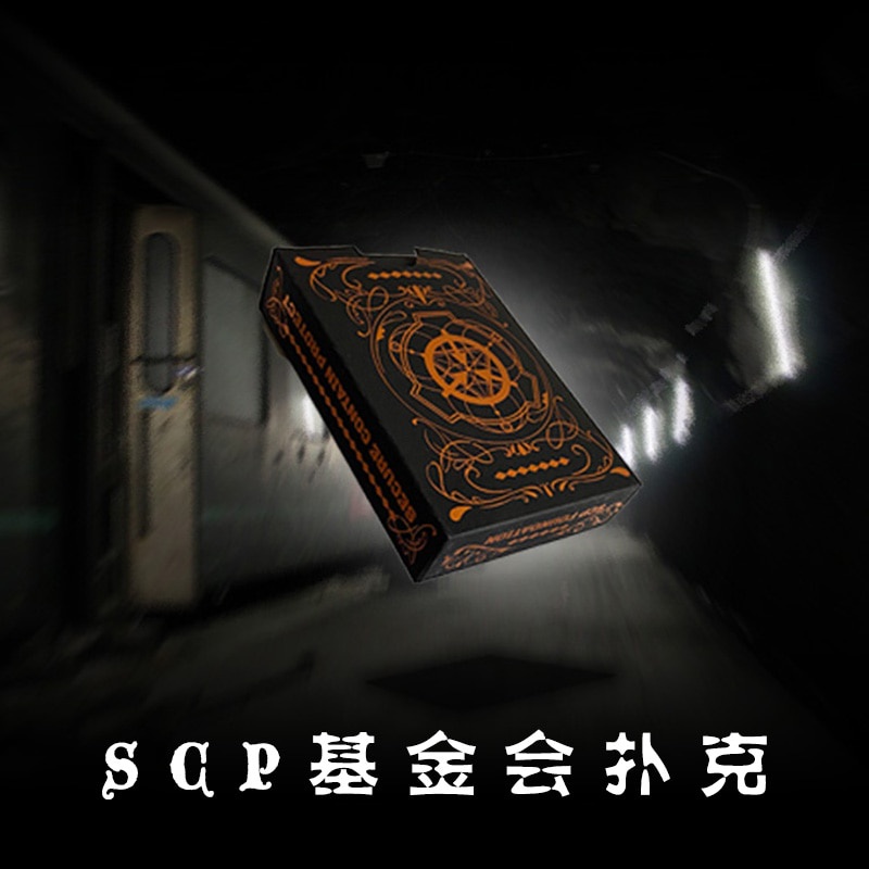 SCP Special Containment Procedures Foundation Poker CARDS Playing Cards ...