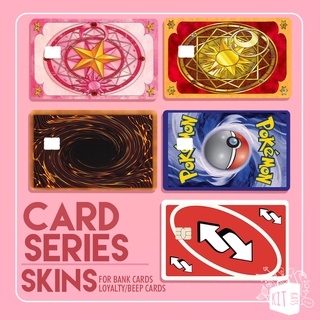 Card themed card skins (sakura card , clow card, uno card, magic card ...