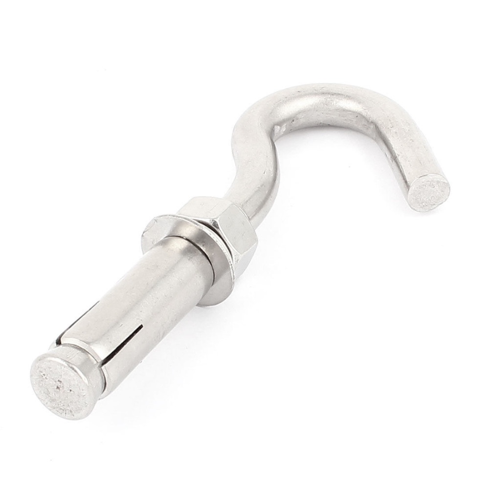 2pcs M6 Male Thread Sleeve Anchor Expanding Hook Expansion Bolt Screw ...