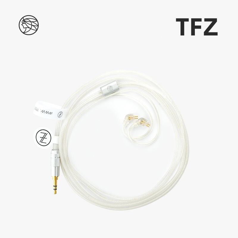 TFZ TC-4 0.78mm 2 Pin Silver Plated Upgraded Cable With 3.5mm Connector ...