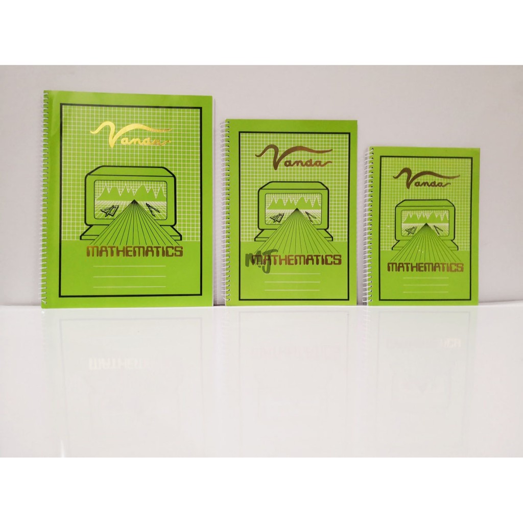 Vanda Math Notebook (in Spiral and Tahi with Yarn) | Shopee Philippines