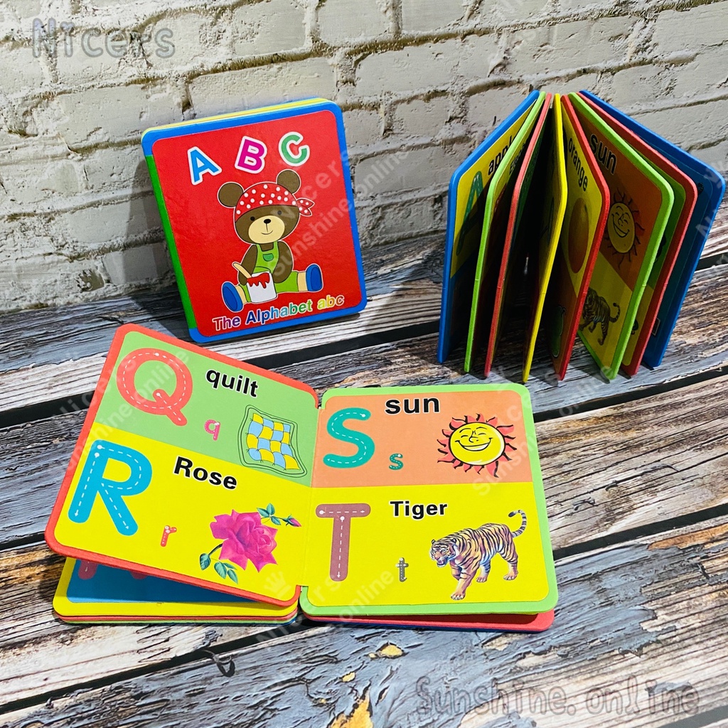 The Alphabet ABC Baby Foam Book Early Educational Learning book ...