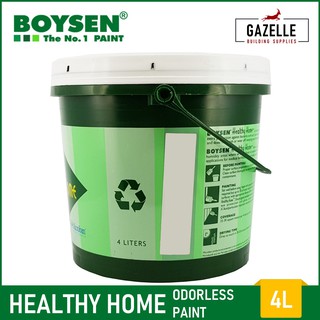 Boysen Healthy Home Odorless and Anti-Bacterial Paint - 4L ( 10 Colors ...