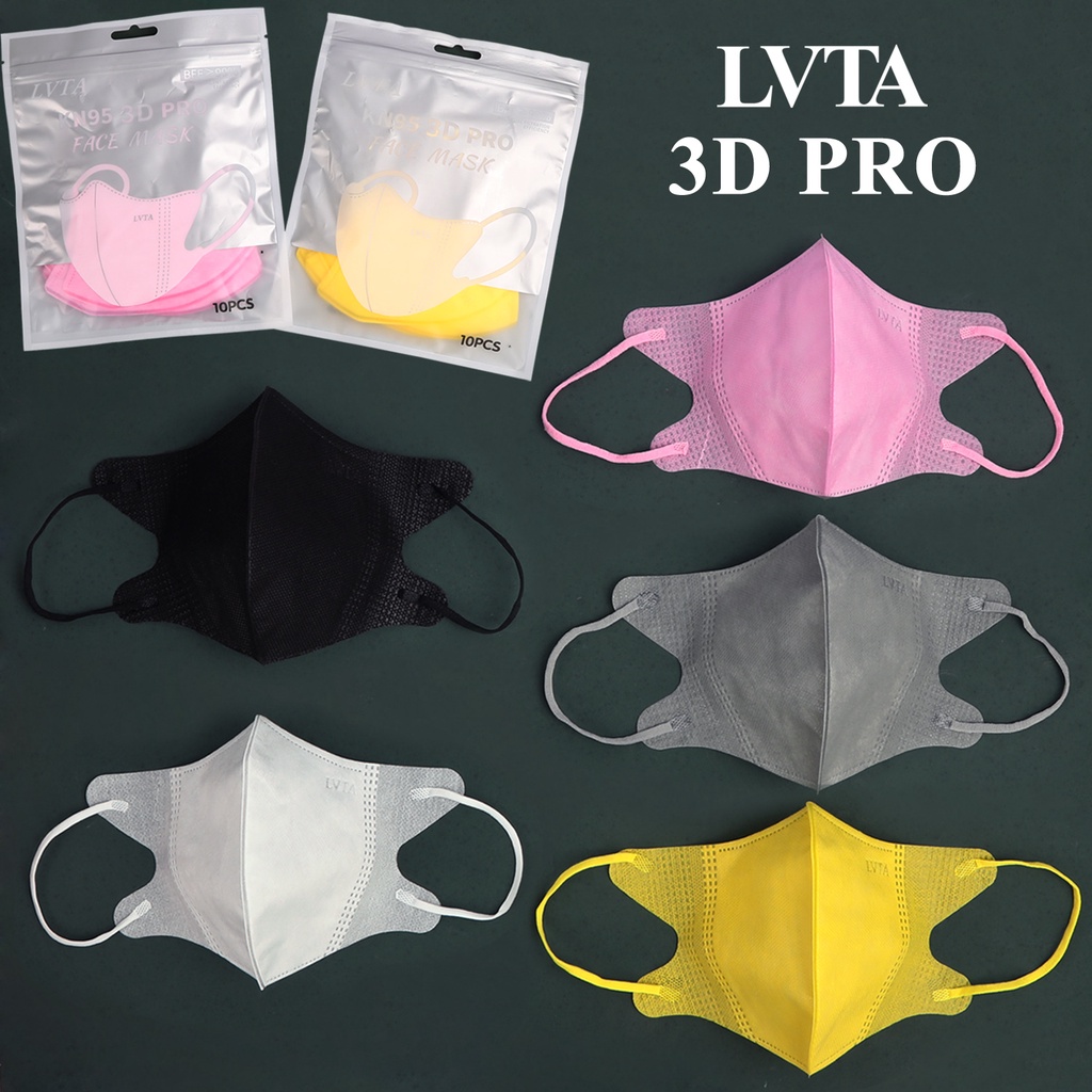 3D PRO LVTA KN95 3D Pro face mask new 3D pro non-woven adult face mask ...