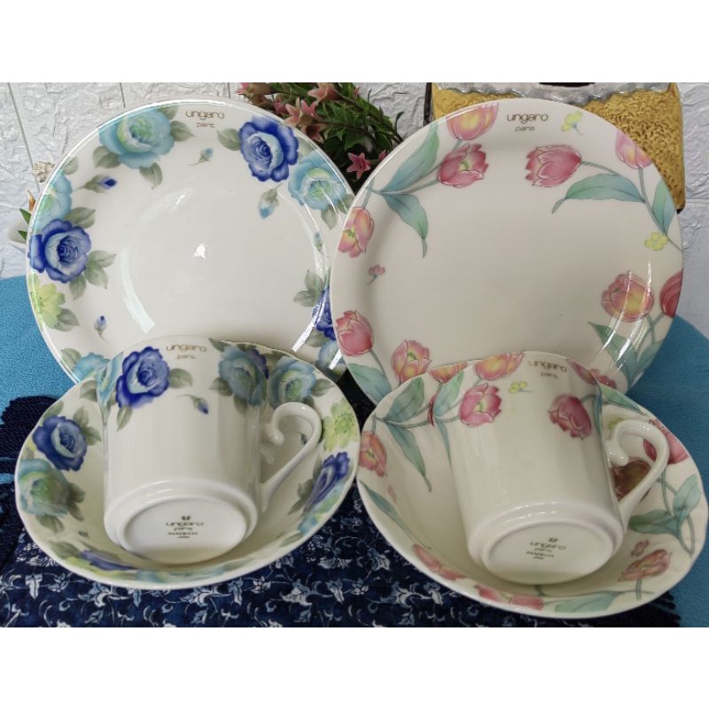Ungaro mug bowl plate set paris japan brand new | Shopee Philippines
