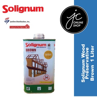 Solignum Wood Preservative - Colorless / Brown 1 Liter | Shopee Philippines