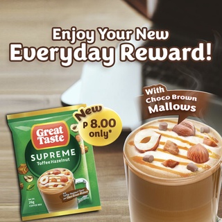 Great Taste Supreme Toffee Hazelnut (26g x 10) | Shopee Philippines