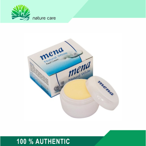 Mena Natural White Pearl Cream 3g (Blue) | Shopee Philippines