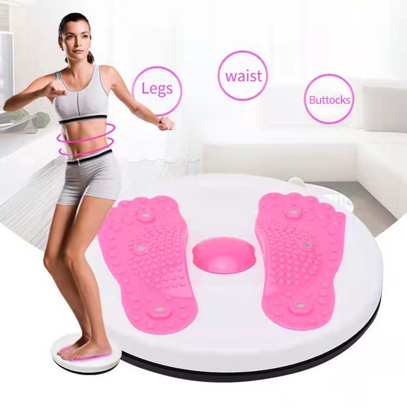 Yoga Twisting Plate Home Fitness Beauty Waist Machine Twist Boards Foot ...