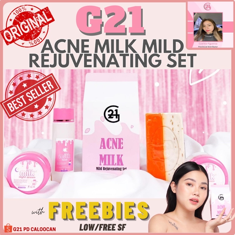 G21 Acne Milk Mild Rejuvenating Set (Best Seller) | Shopee Philippines
