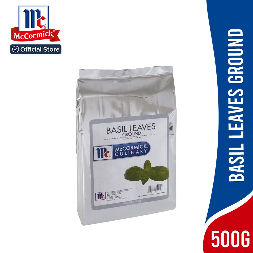 McCormick Basil Leaves Ground 500g | Shopee Philippines