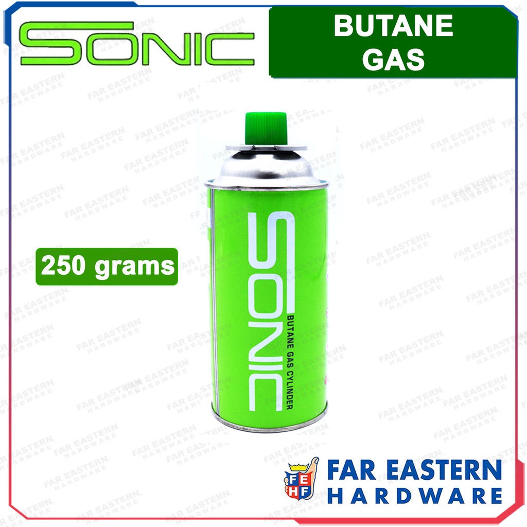 SONIC Butane Gas 250g for Portable Gas Stove | Shopee Philippines