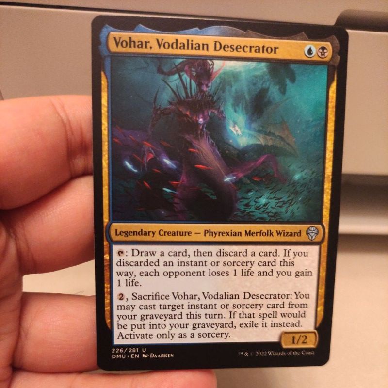 MTG Vohar Vodalian Desecrator nm | Shopee Philippines