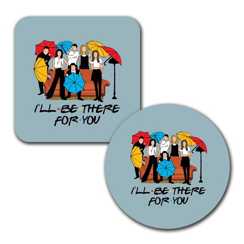 Friends TV Series Rubber Coaster | Shopee Philippines