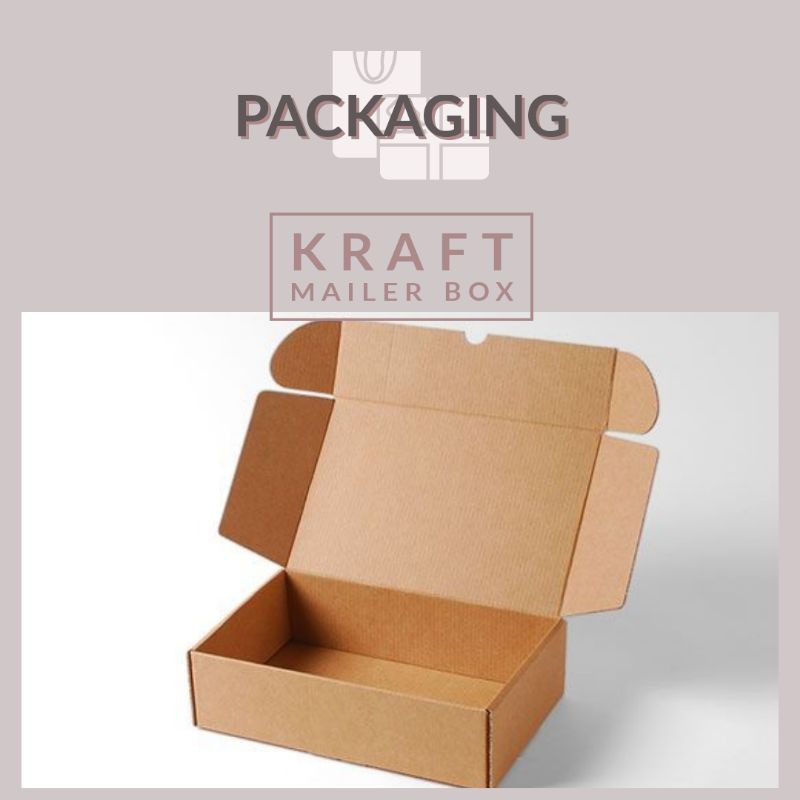 Kraft Paperboard Corrugated Mailer Box | Shopee Philippines