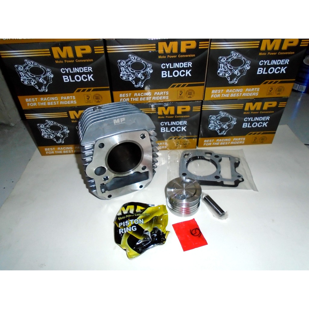 MP cylinder block honda wave 125 57MM semi piston | Shopee Philippines