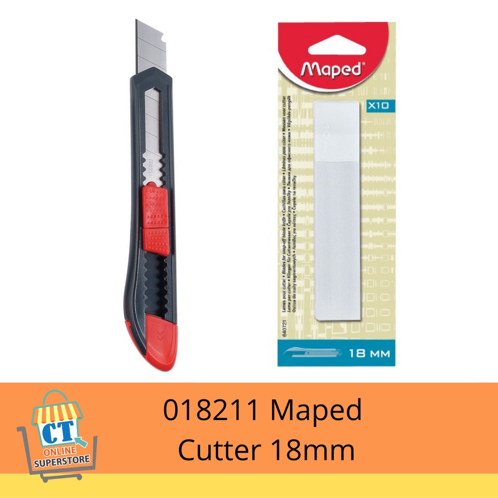 General Purpose Maped Cutter 18mm (Big) | Shopee Philippines