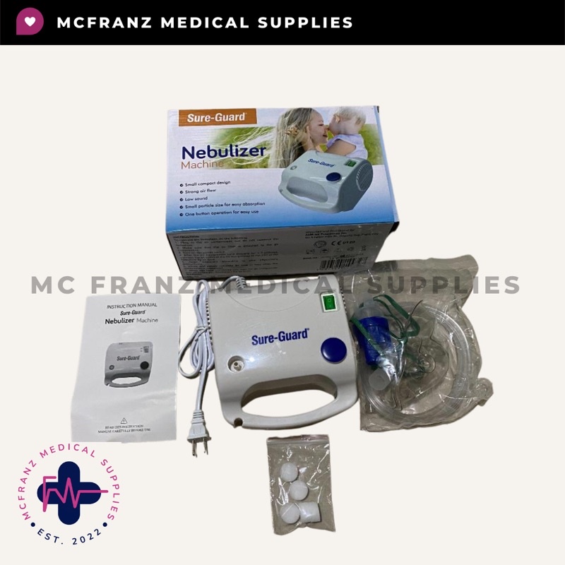 Sure-Guard Nebulizer Machine | Shopee Philippines