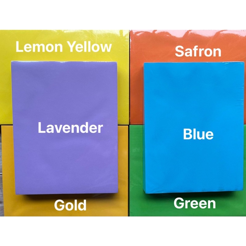 Avia Premium Colored Paper Single Color 250 sheets short(1 ream)1 ...