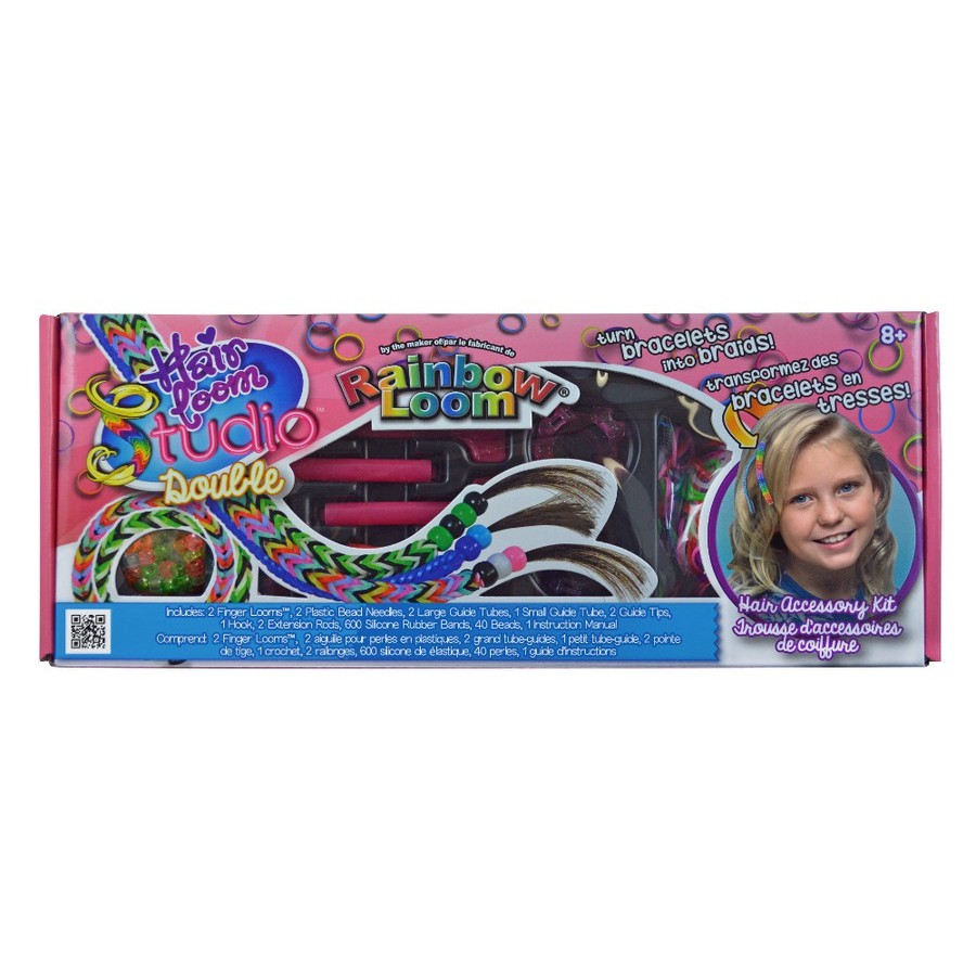 Rainbow Loom (Hair Loom Double) | Shopee Philippines