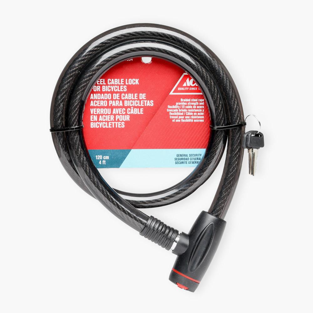 Ace Hardware Steel Cable Lock 120cm | Shopee Philippines