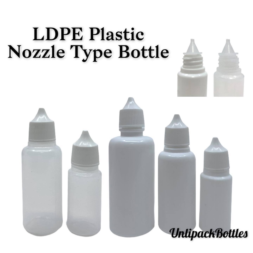 LDPE Plastic Nozzle Dropper Bottle | Shopee Philippines