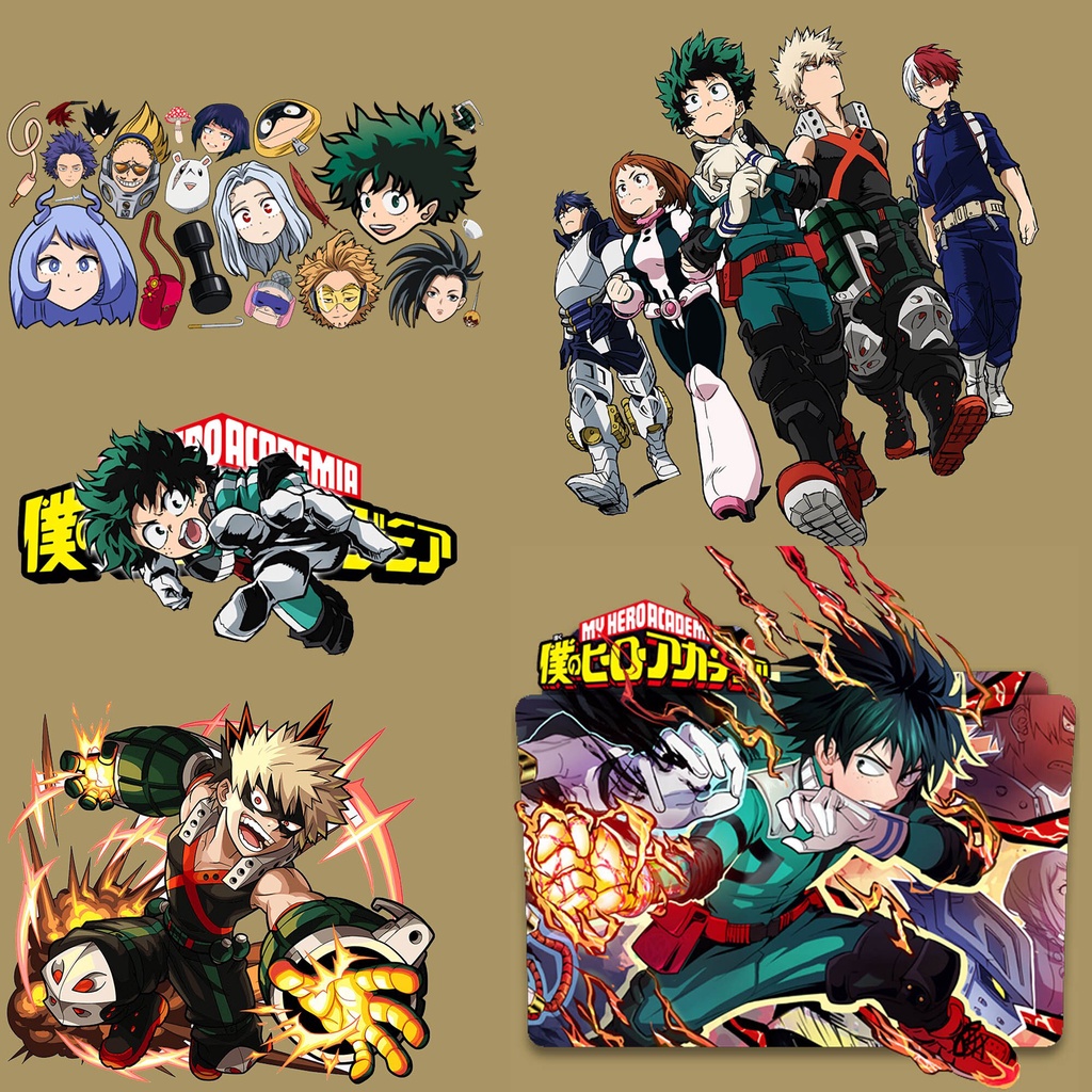 My Hero Academia Transfer Patch for Clothes Bakugou Katsuki deku ...