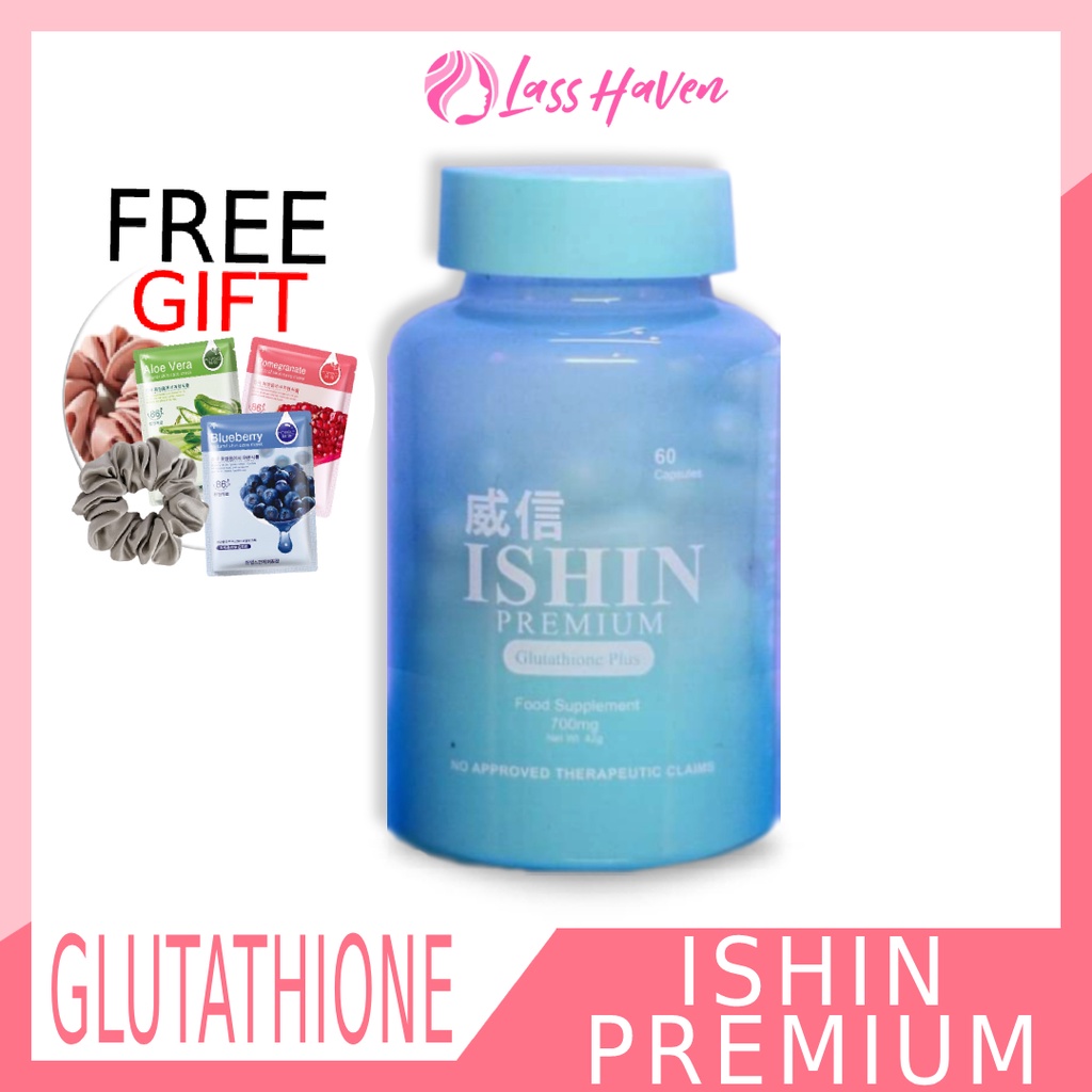 ISHIN PREMIUM GLUTATHIONE PLUS | Shopee Philippines