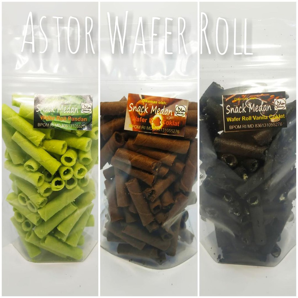 Snack Astor Wafer Roll Stick 125gr Oreo Pandan Chocolate Stick Various ...
