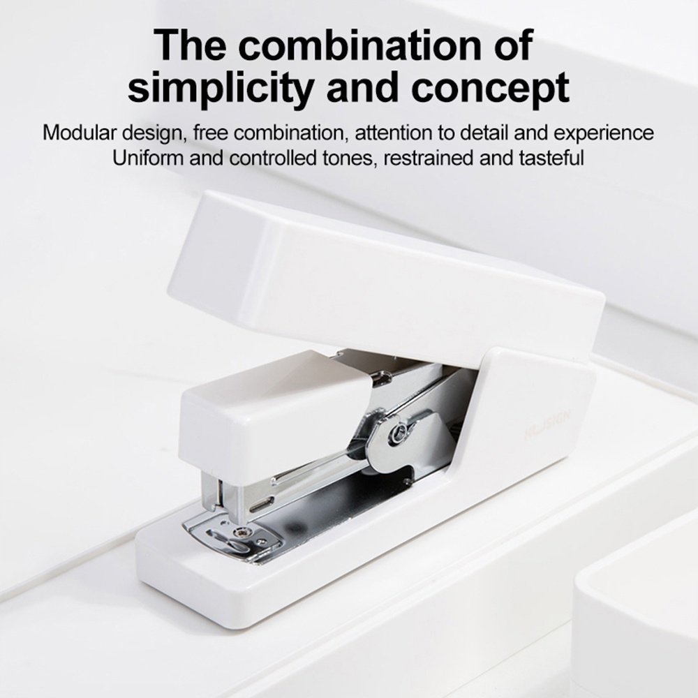 Nusign by Deli Portable Stapler Metal Pull Bar Office School Supplies ...