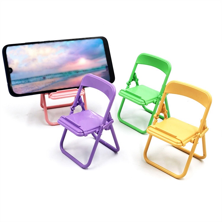 Creative Chair Shape Lazy Phone Stand Mobile Phone Holder | Shopee ...