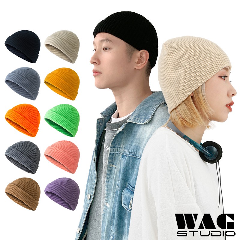 WAG Hat | Ready Stock Unisex Knitted Beanie Hat for Men Women Snow Cap ...