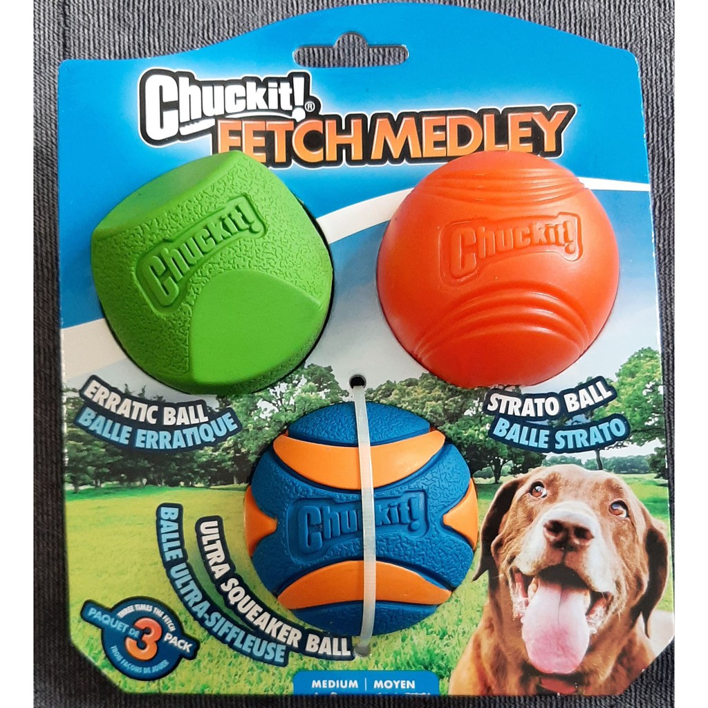 Chuckit! Ball Fetch Medley Gen2 | Shopee Philippines