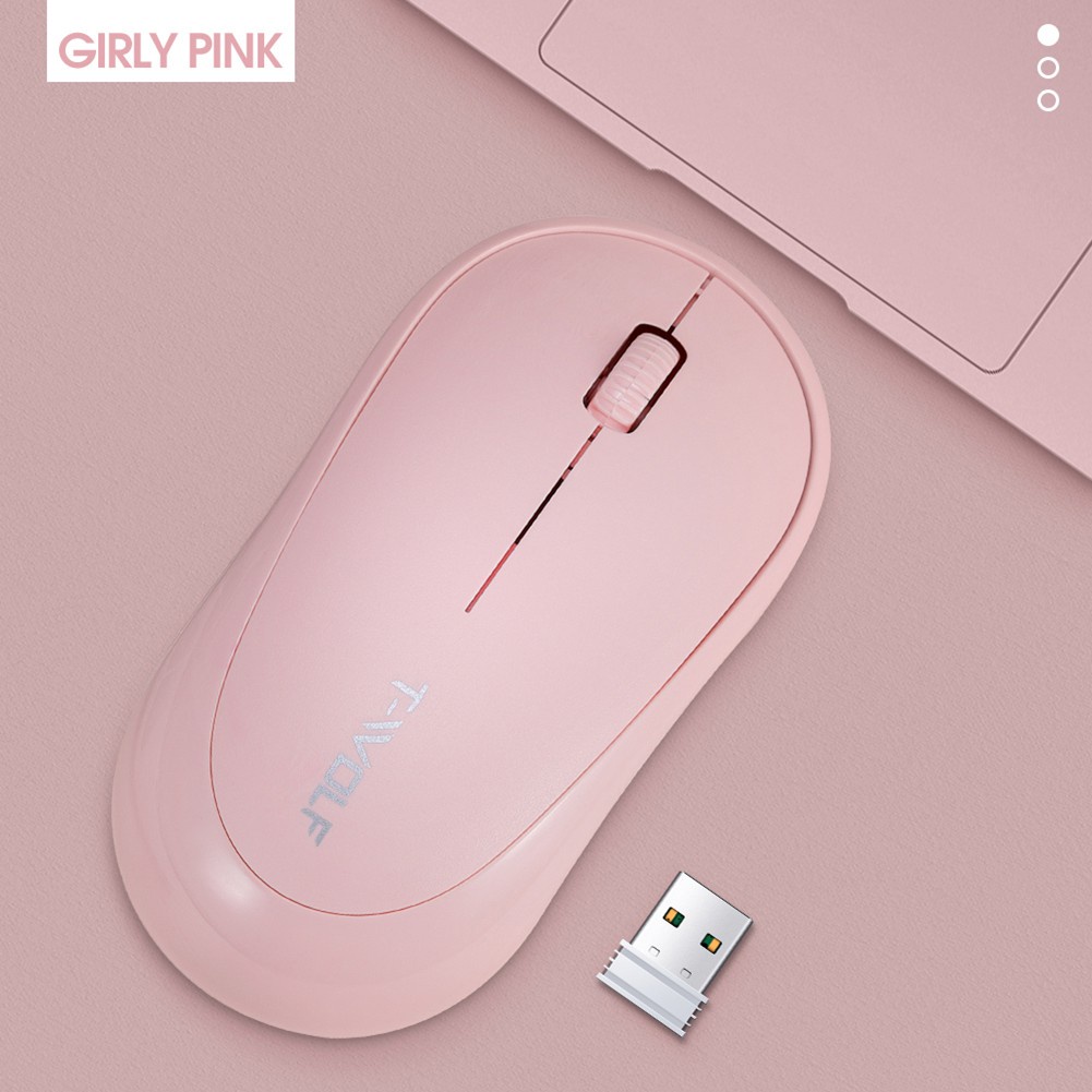 【XMT】Q18 Wireless 2.4GHz Mouse Laptop Desktop Ultra-thin 1000dpi ...