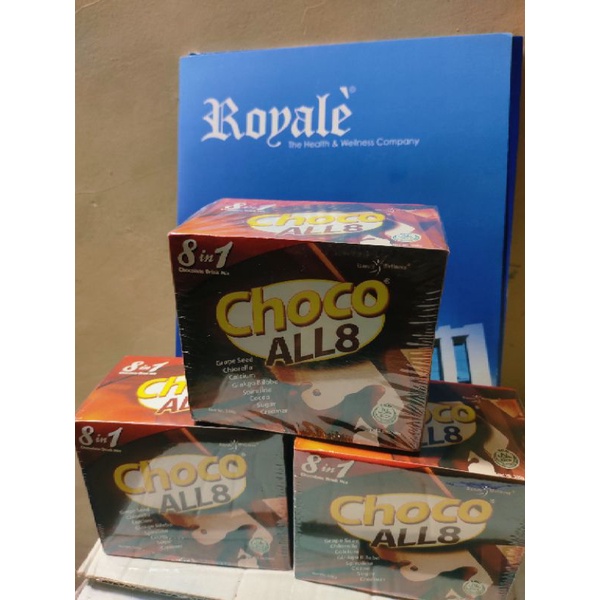 Royale 8 in 1- Choco All 8 Chocolate Drink Mix | Shopee Philippines