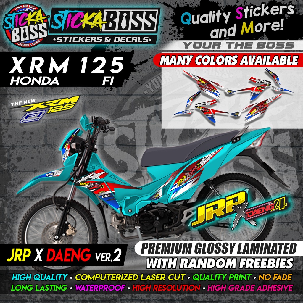 Sticker Design For Motorcycle Xrm 125