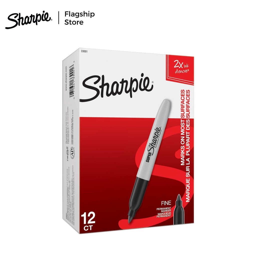 Sharpie Fine Point Marker 12s (Basic Color) | Shopee Philippines